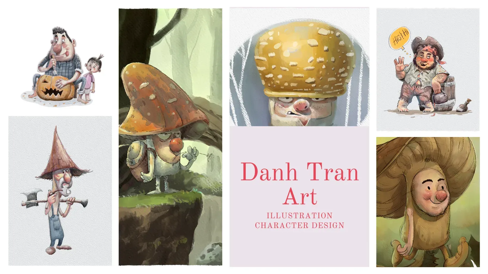 Danh Tran Art - Illustration & Character Design